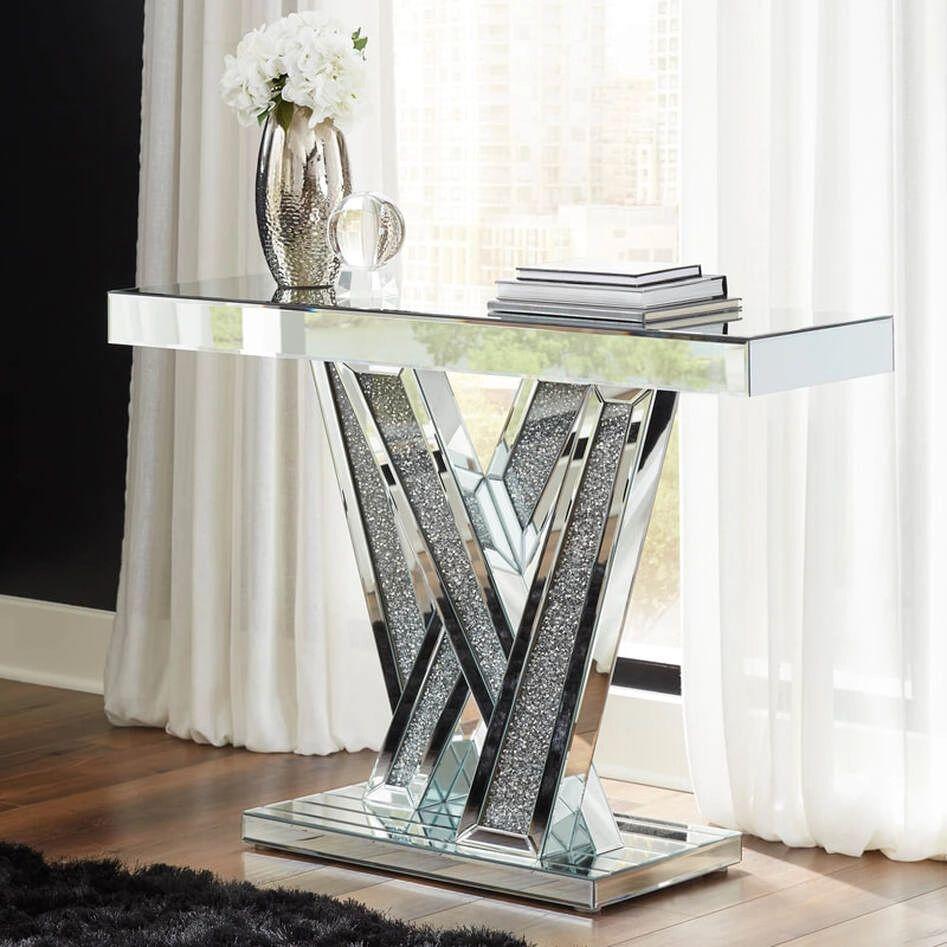 Mirrored Console Table